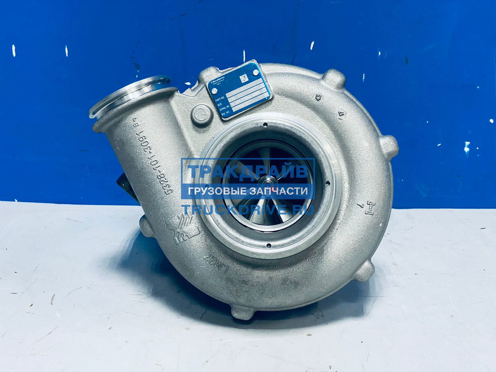 Турбина MAN TGA D2066 вал усиленный для 440 л.с. 53299887132 BORGWARNER ...