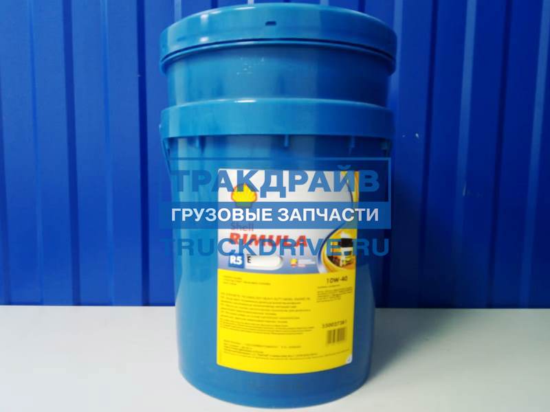 Масло моторное SHELL 10W40 RIMULA R5E 20л 550027381 SHELL купить недорого