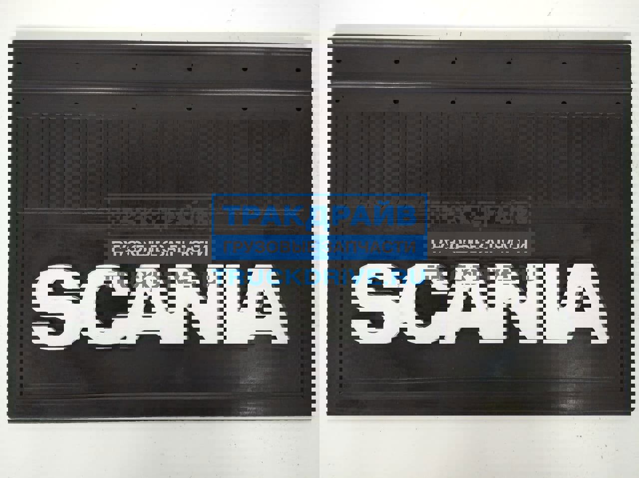 Брызговик резиновый для автомобилей Scania 600x400 мм к-т из 2 шт ...