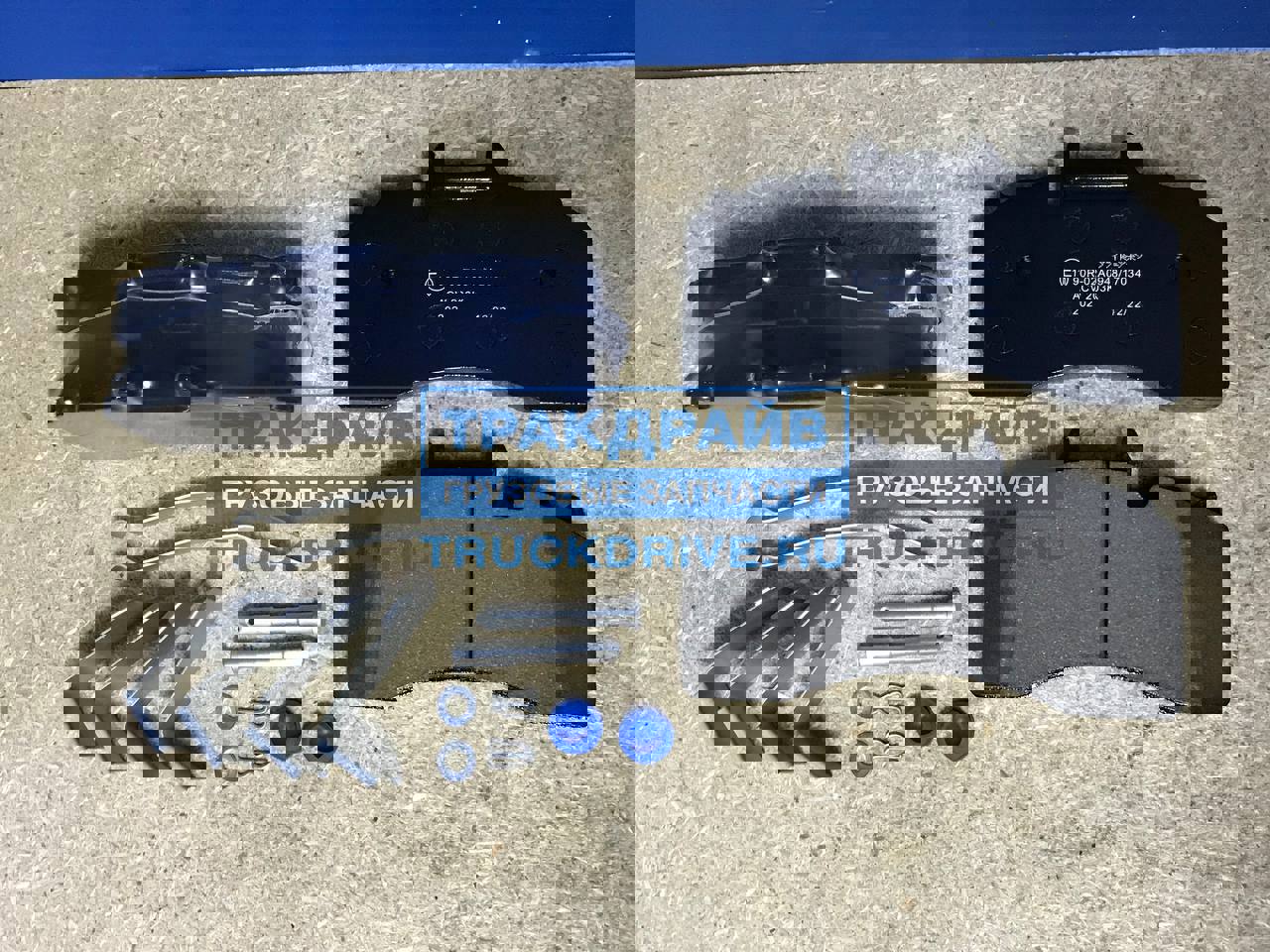 Колодки дисковые 29228 BPW SB4309 комплект на ось ACV203K ALLIED NIPPON ...