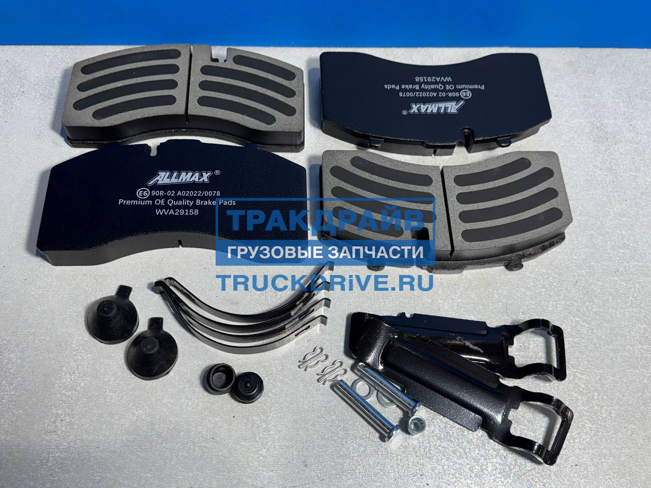 Колодки дисковые WVA 29158 (качество STANDART, ресурс до 100 000 км ...