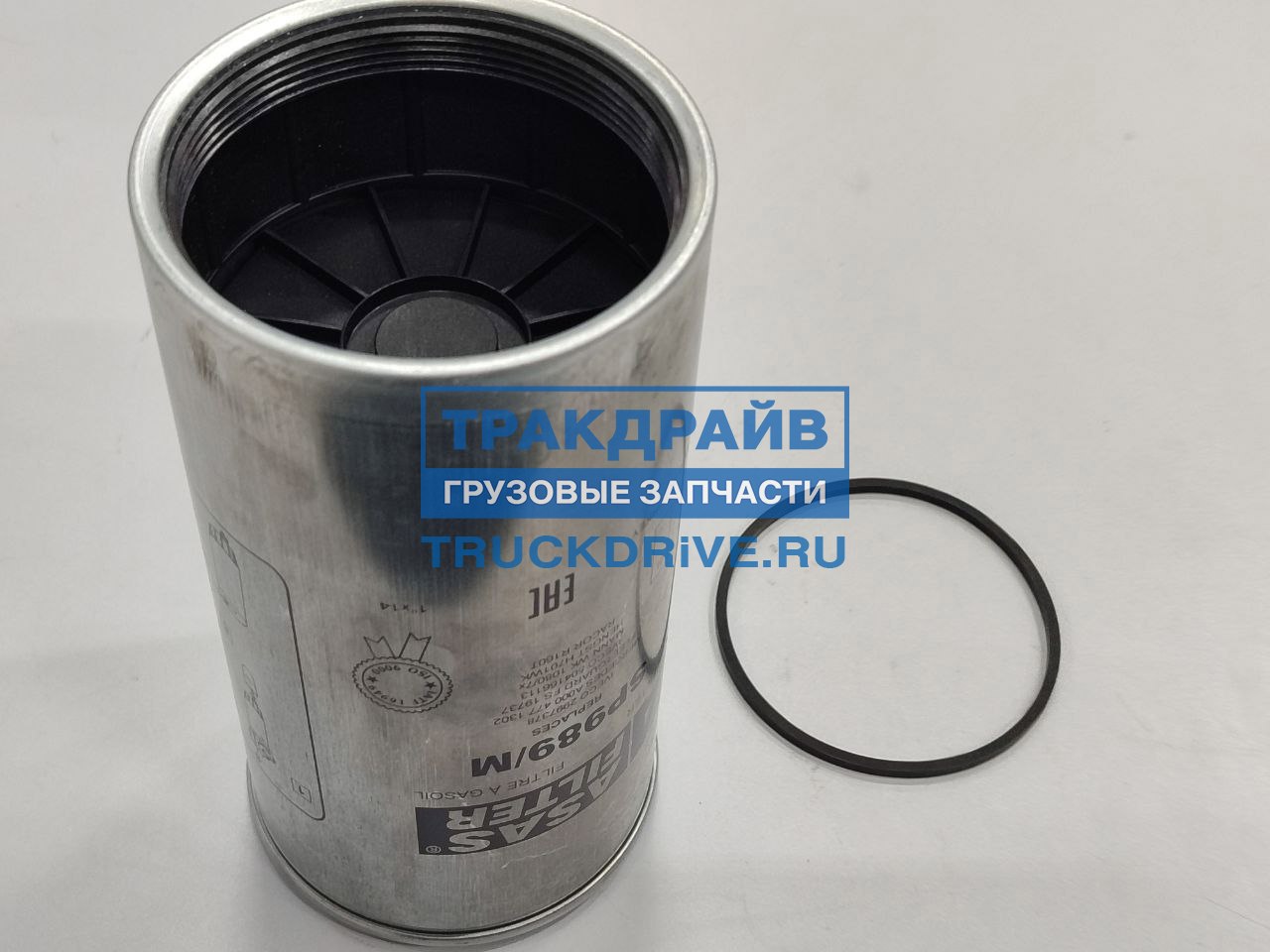 Фильтр топливный Мерседес Актрос D-111 H-218 m1''x14 SP989M ASAS FILTER ...