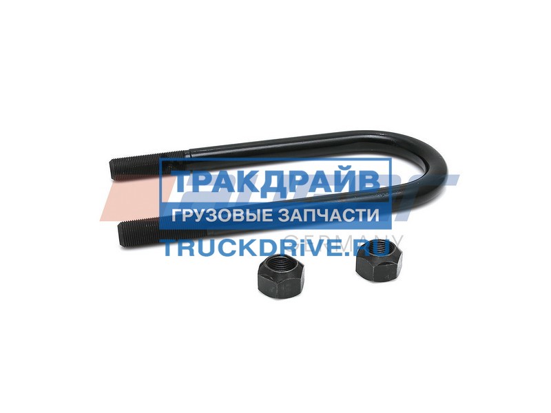 Стремянка рессоры с гайками RVI, M20x1,5/92x260 77809 AUGER купить недорого