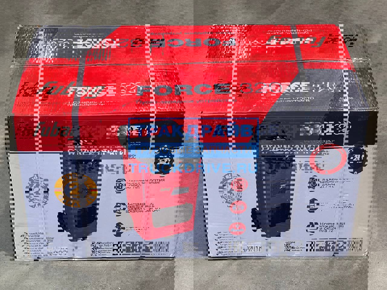 Устройство пуско-зарядное FUBAG 12-24V 40-700Ач 240А передвижное FORCE ...