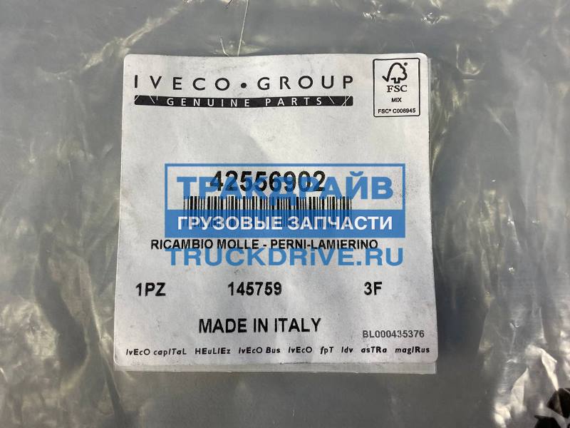 РМК ручного тормоза для Ивеко Дейли пружины 42556902 IVECO купить недорого