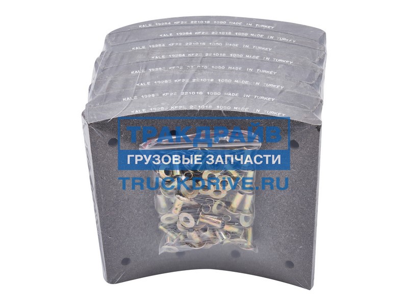 Колодки тормозные барабанные 19283 на ось SAF 19283 KALE BALATA купить ...