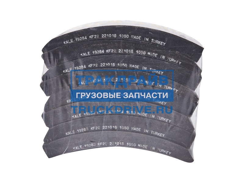 Колодки тормозные барабанные 19283 на ось SAF 19283 KALE BALATA купить ...