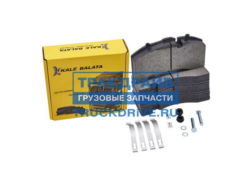 Колодки тормозные BPW SAF дисковые с выточкой под датчик АБС 2917130014 ...