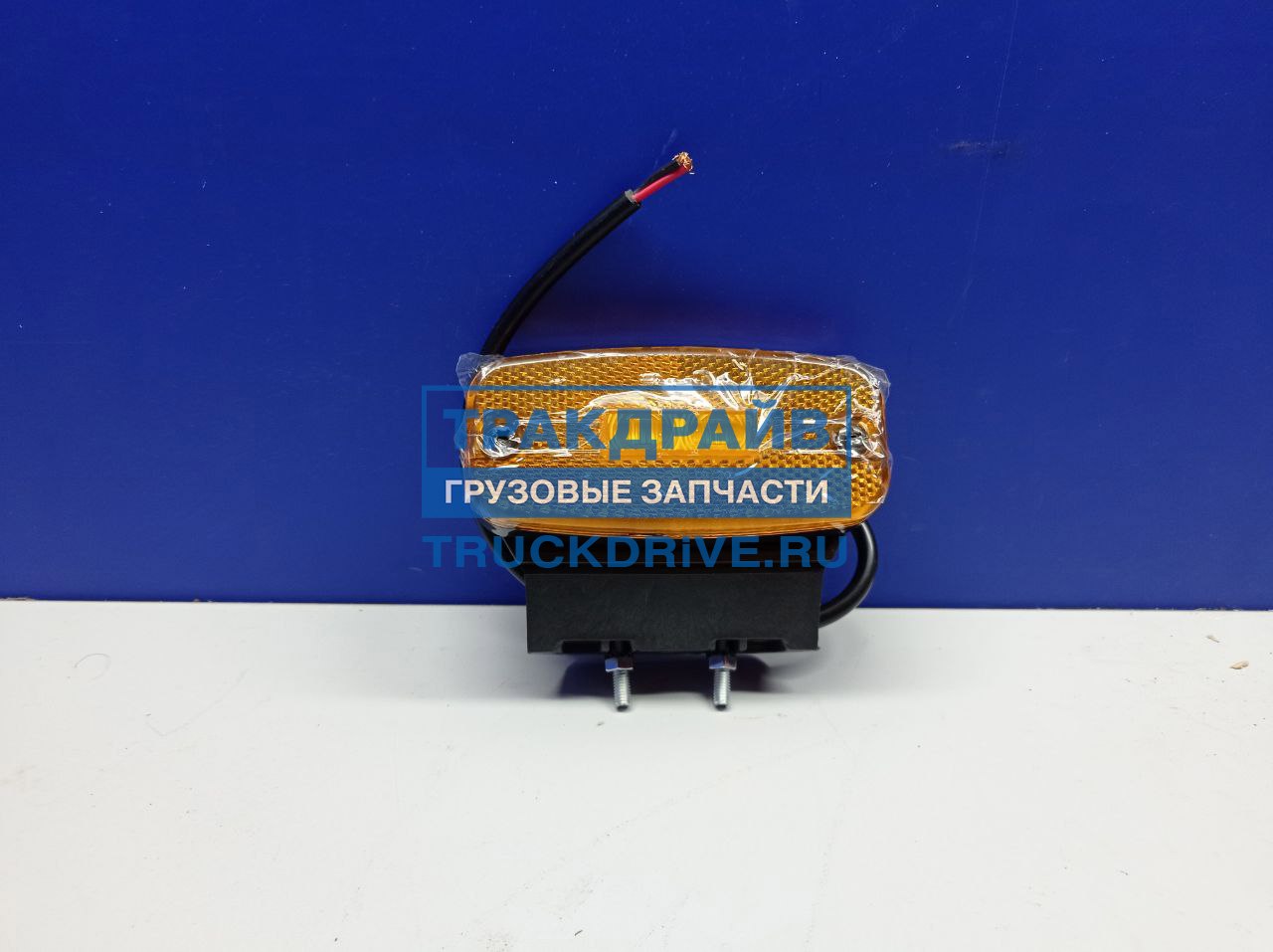 Фонарь габаритный желтый прямоугольный LED 24V M720304 MARS TECH купить ...