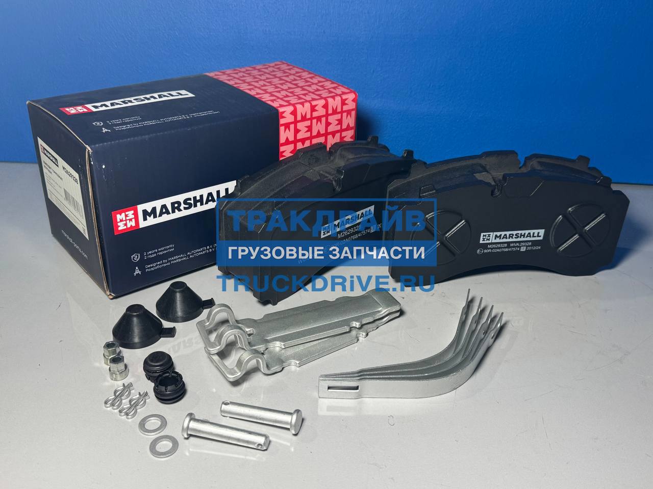 Колодки дисковые WVA 29318-29329 для полуприцепов Шмитц с суппортом ...