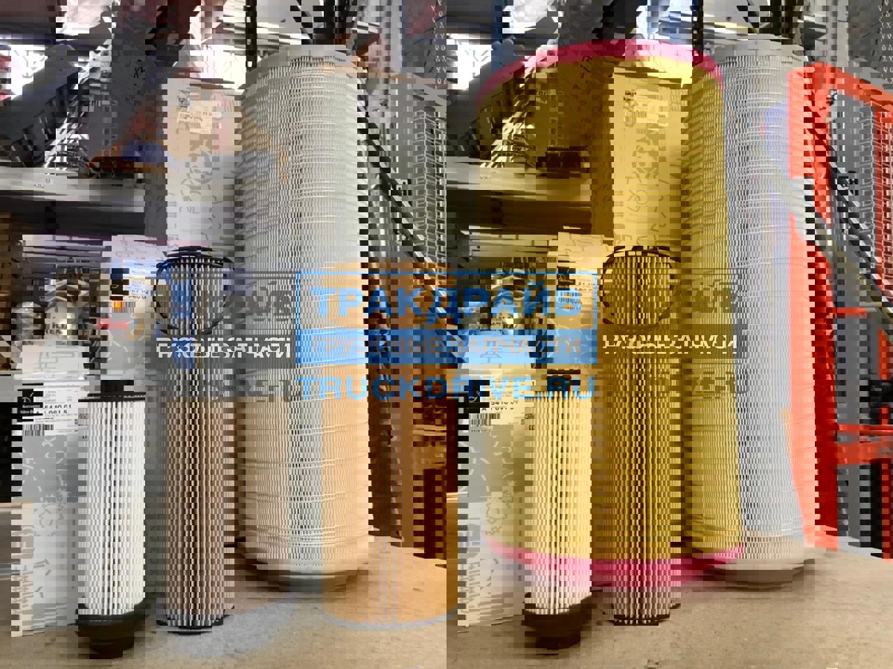 Комплект фильтров для ТО грузовиков Мерседес Актрос (масляный ...