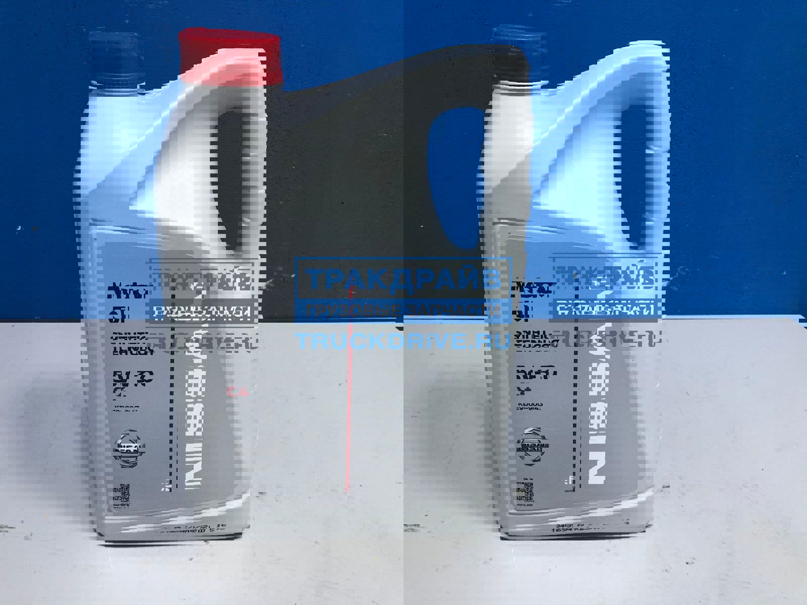 Масло моторное Nissan SAE 5W30 дизельное синтетика 5л KE90090043 NISSAN ...