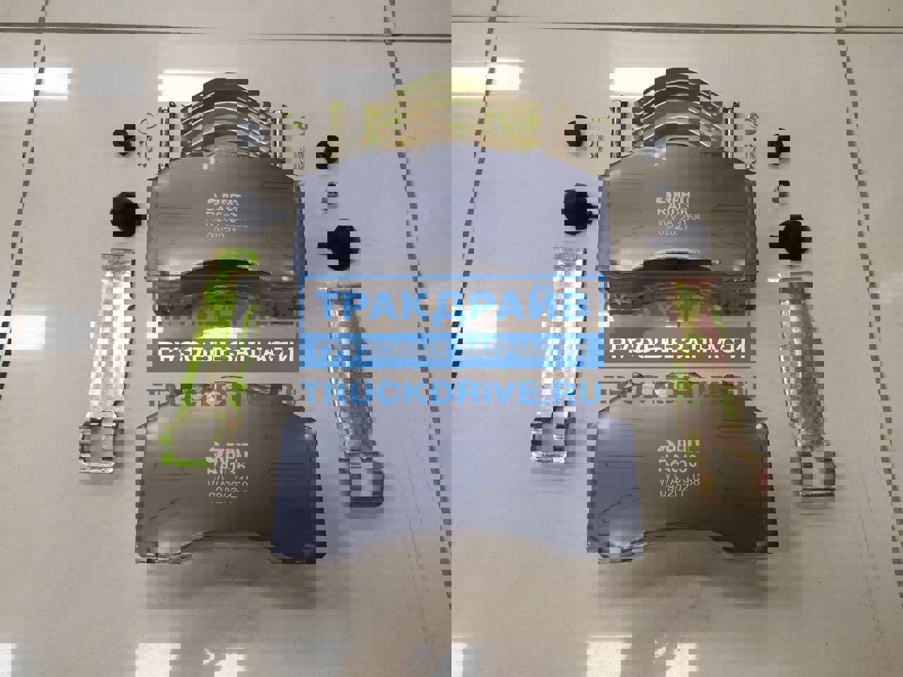 Колодки тормоза дискового WVA 29158 SAF BPW с монтажным комплектом ...