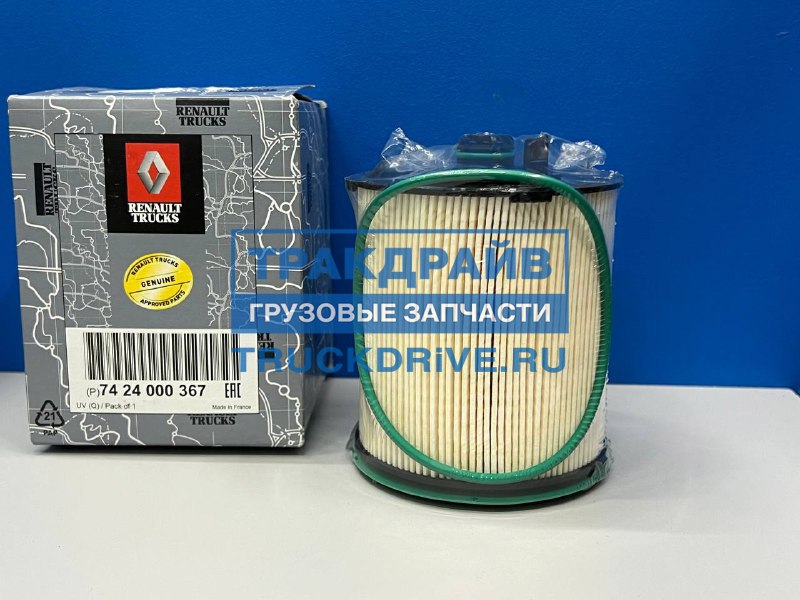 Фильтр топливный грубой очистки грузовиков Рено и Вольво [евро 6 ...