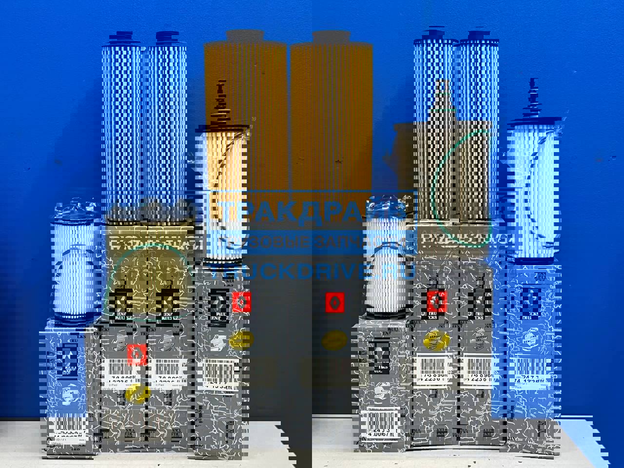 Комплект фильтров грузовиков Рено (7423823966 2 шт+7424137735 ...