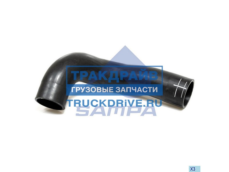 Патрубок радиатора Volvo FH/FM 030.400 SAMPA купить недорого