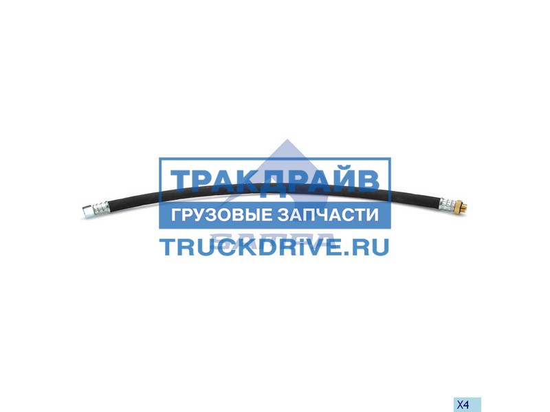 Шланг тормозной Volvo FH12/FM12 (L=700 мм) 031.335 SAMPA купить недорого