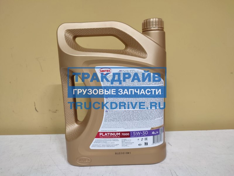 Масло Sintec Platinum 7000 5W-30 GF-6A SP 4 л. 600153 SINTEC купить ...