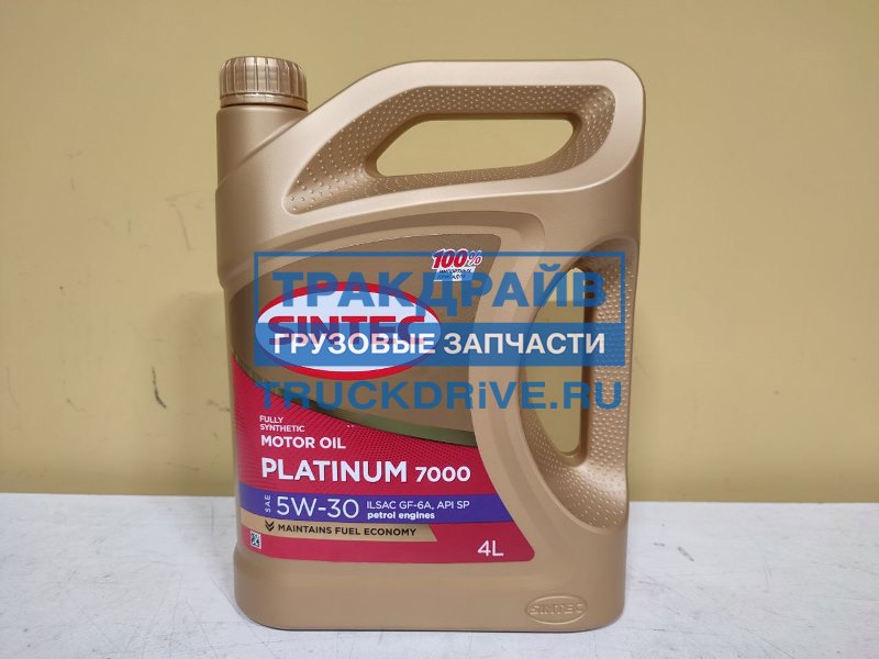 Масло Sintec Platinum 7000 5W-30 GF-6A SP 4 л. 600153 SINTEC купить ...