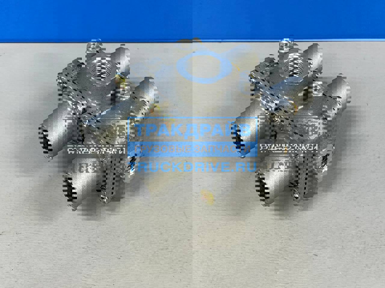 Клапан защитный Volvo FH FM 4-х контурный 5 bar -закр 7 bar- откр M22 ...