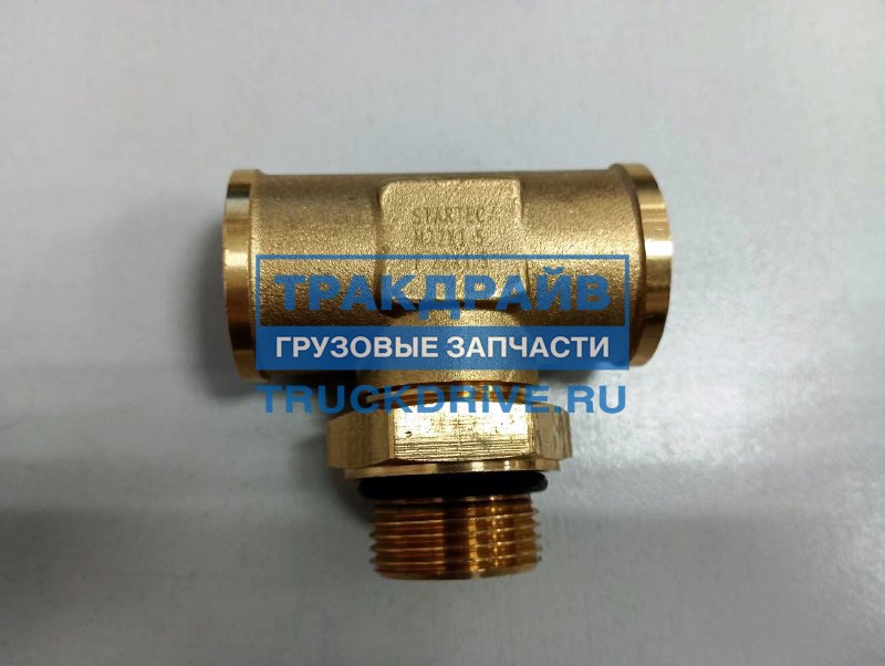 Фитинг Т-образный М22-22 c контргайкой и уплотнением INF.11.M22F22T ...