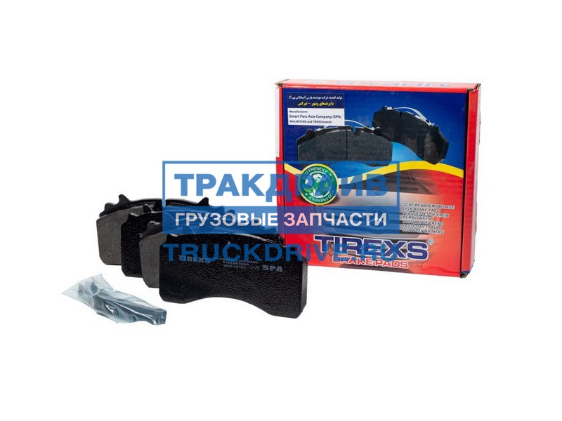 Колодки тормозные WABCO PAN 22-1 для SAF и SCHMITZ 210,3х109,3х31 мм ...
