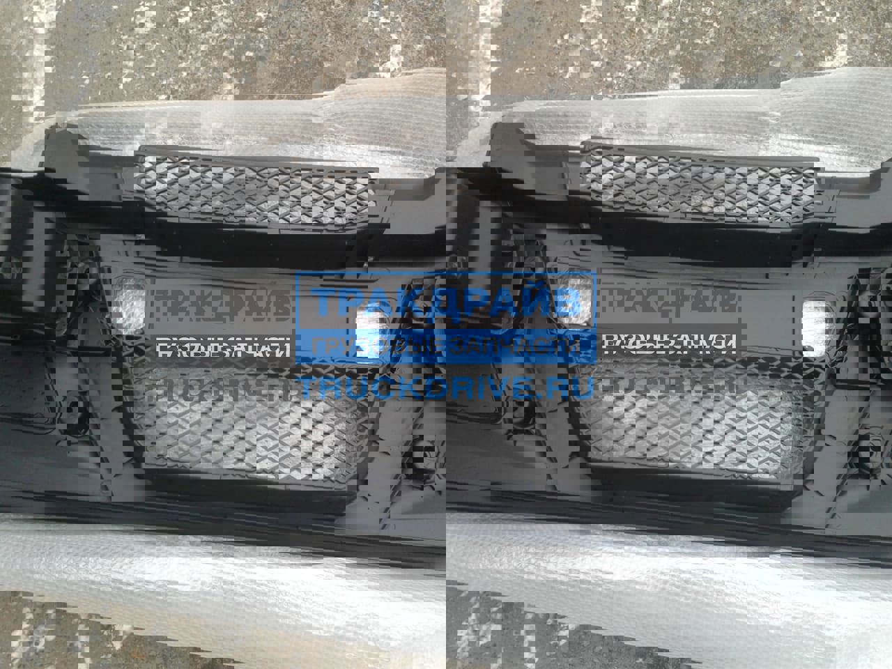 Бампер Ивеко Еврокарго высота 560 мм без выреза под туманки ZG-02 ...