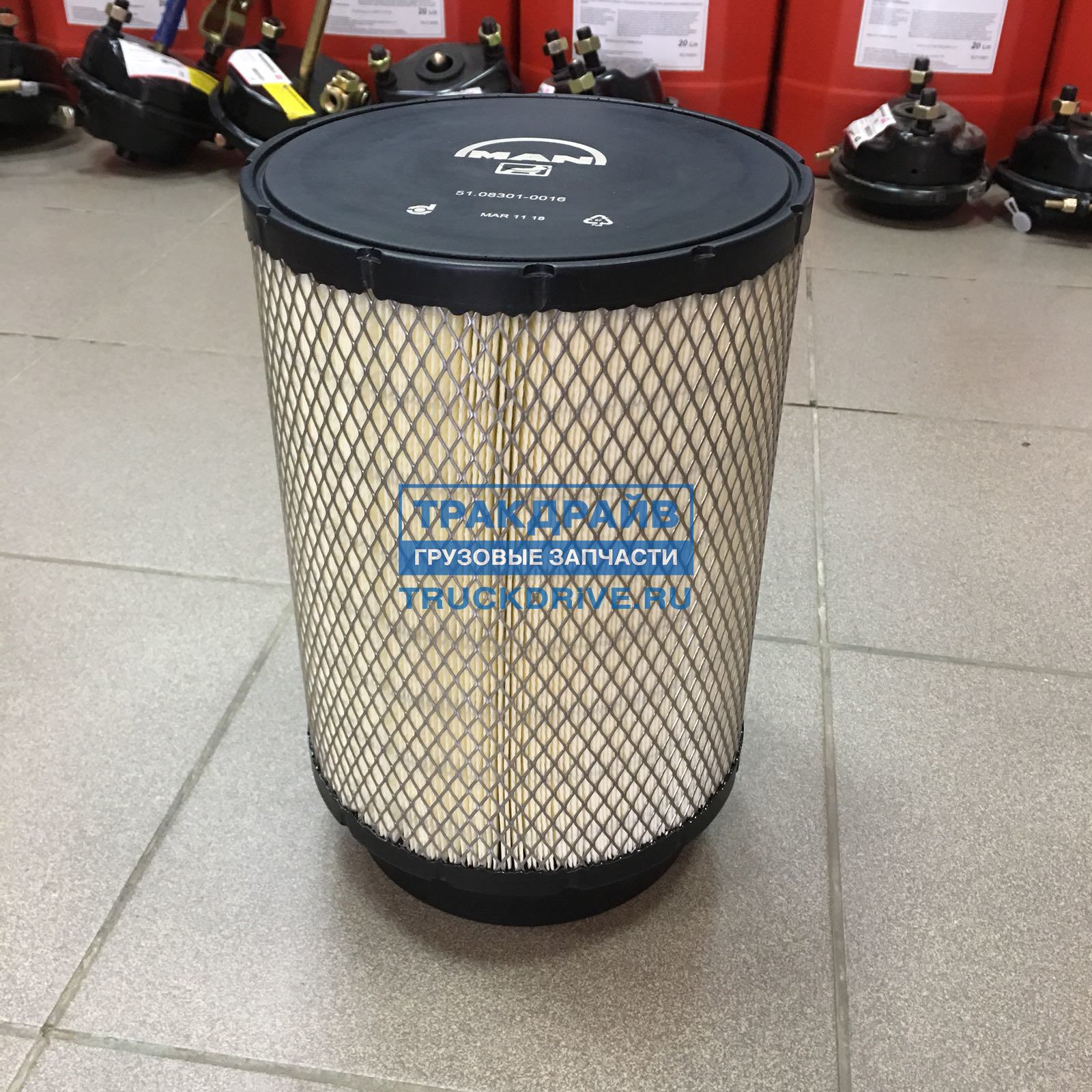 Воздушный фильтр MAN D2842 51083010016 MAN 51.08301-0016 MAN купить недорого